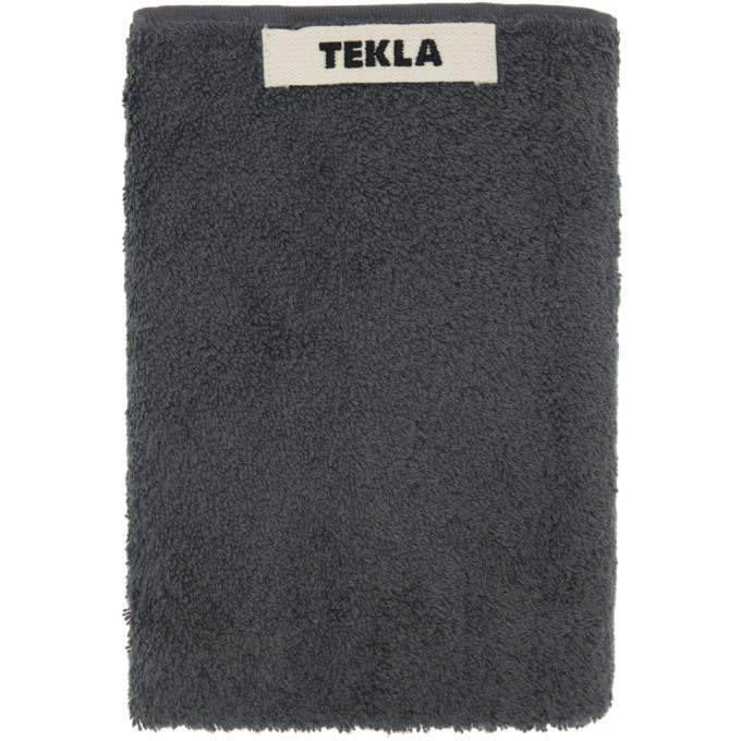 Tekla Grey Hand Towel Tekla Fabrics