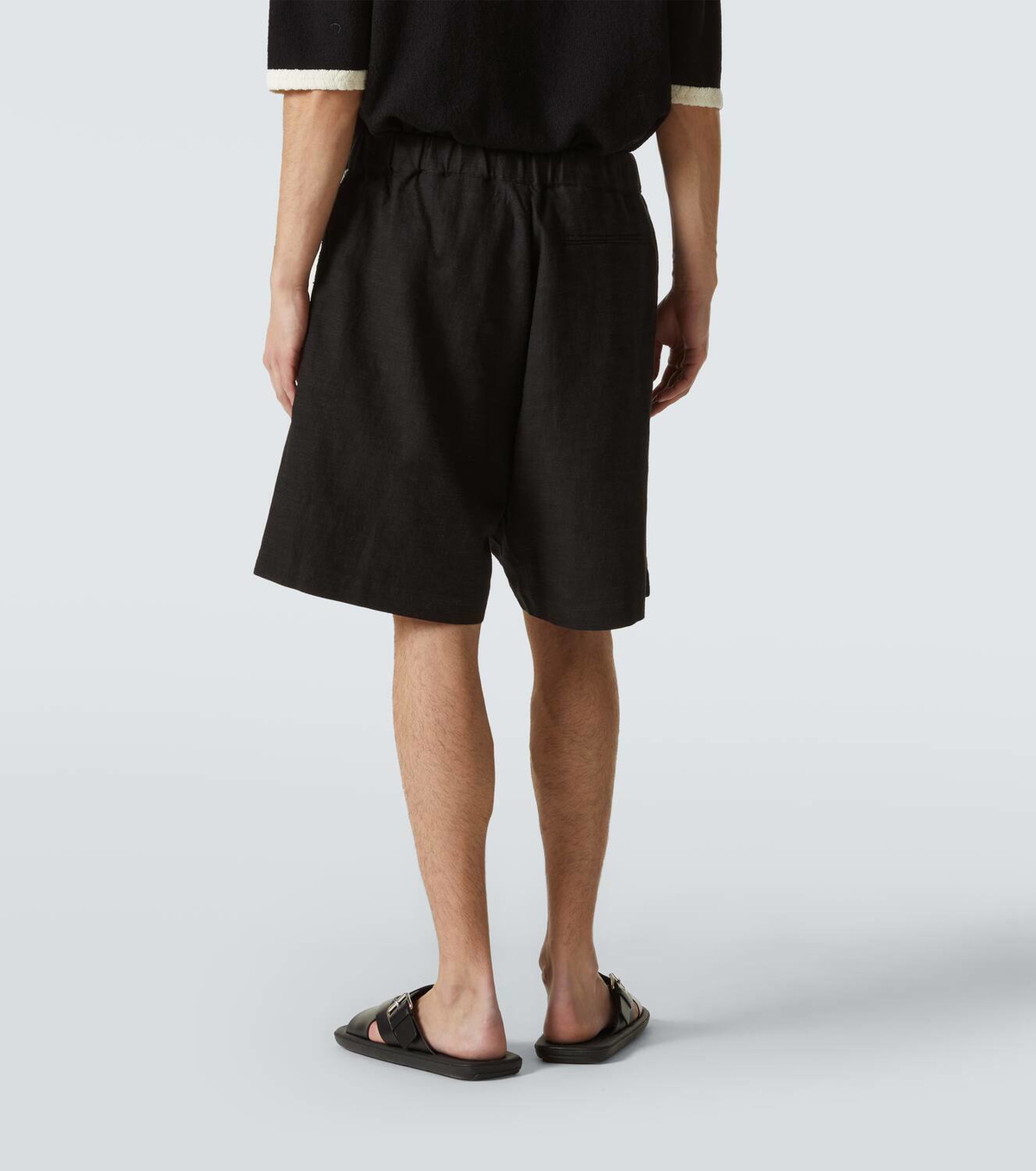 Commas Crochet-trimmed shorts Commas