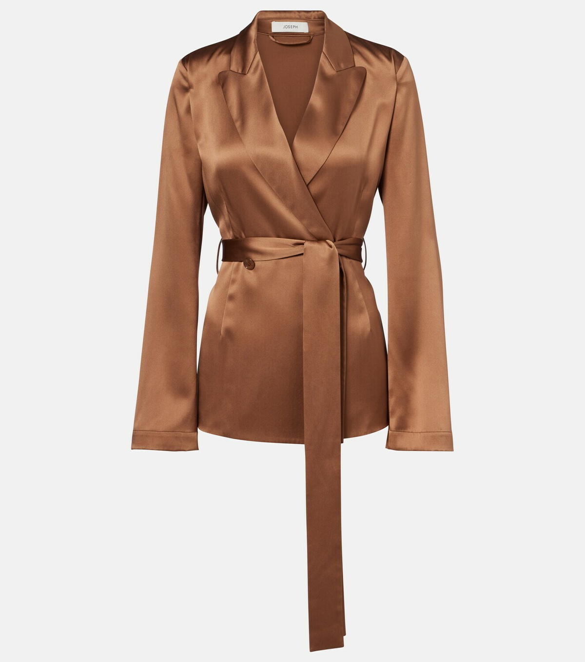 Joseph Archer double-breasted silk satin blazer Joseph