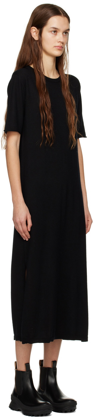LISA YANG Black 'The Ren' Midi Dress Lisa Yang