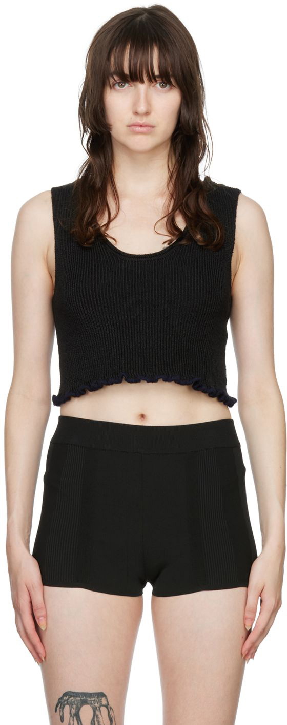 Jacquemus Black 'Le Bandeau' Tank Top Jacquemus