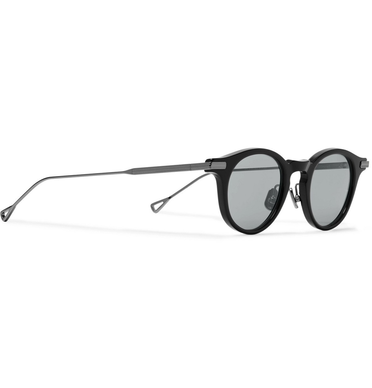 Native Sons - Orwell Round-Frame Acetate and Gunmetal-Tone Sunglasses ...