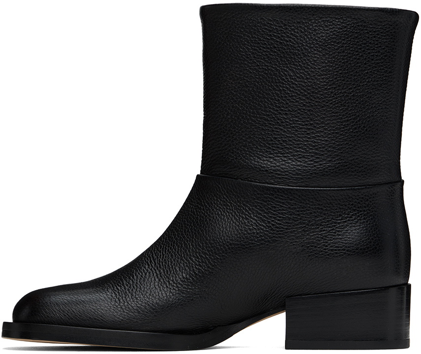 Dear Frances Black Cade Boots