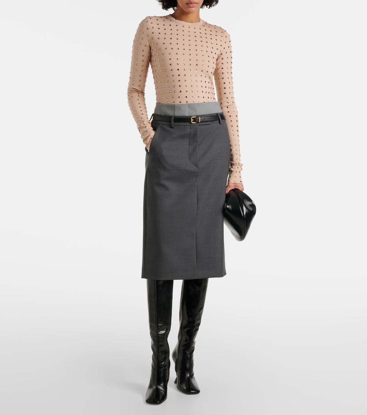 Sportmax Negus embellished top Sportmax