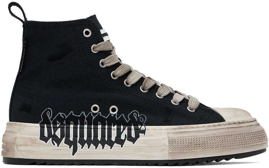Dsquared2 Black Berlin Sneakers Dsquared2