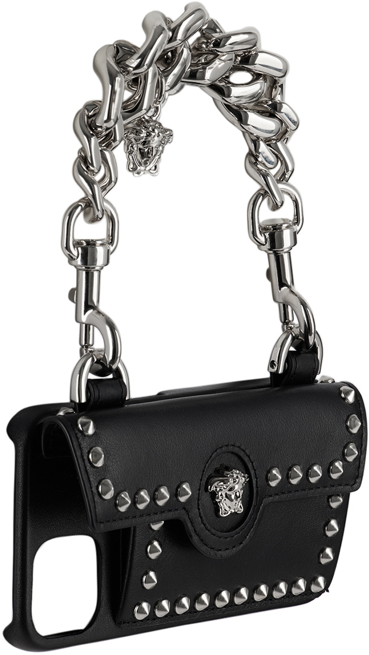 Versace Black Medusa Chain iPhone 13 Pro Case Versace