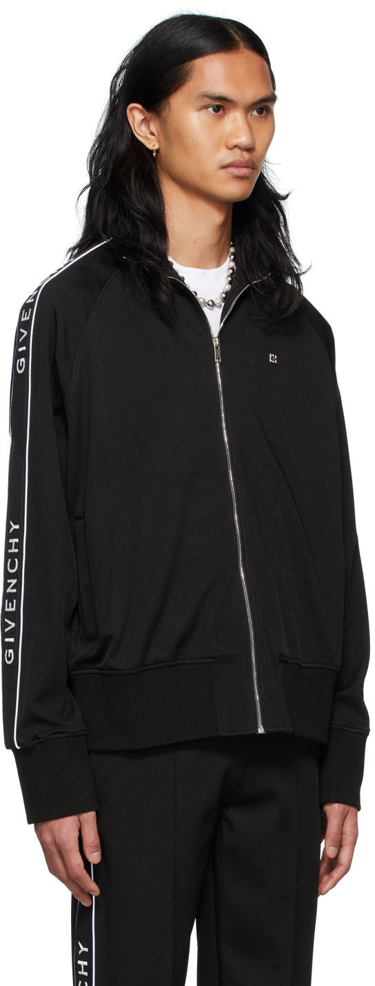 Givenchy Black Nylon Track Jacket Givenchy