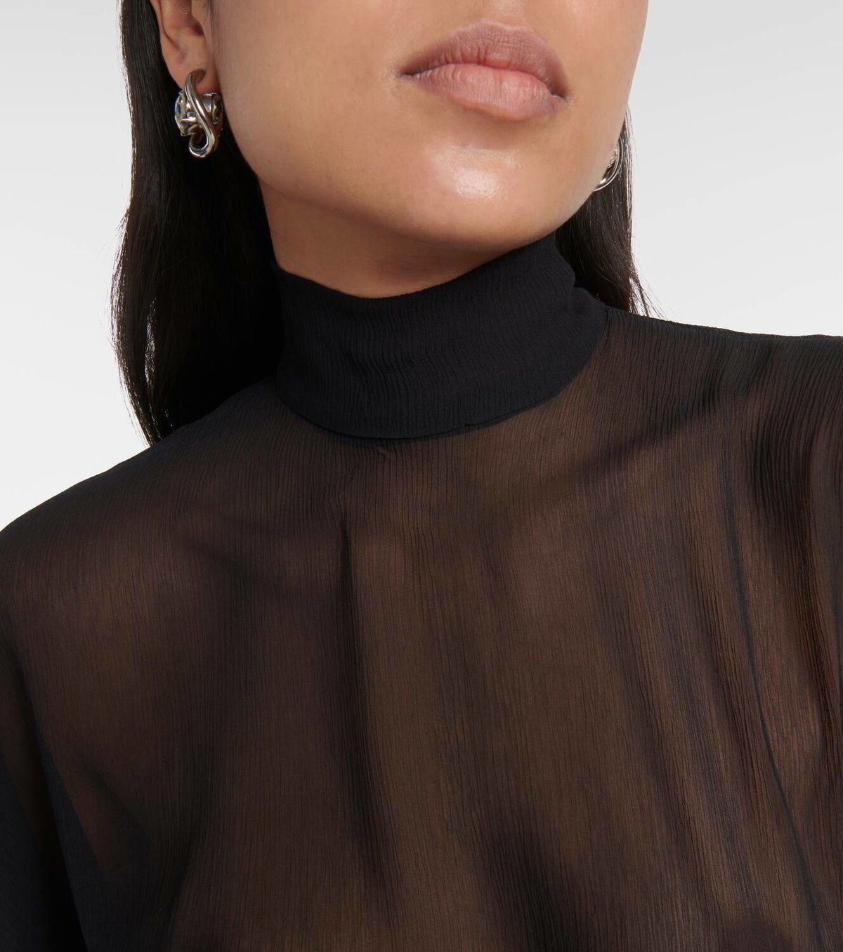 Taller Marmo Shangai silk gown Taller Marmo