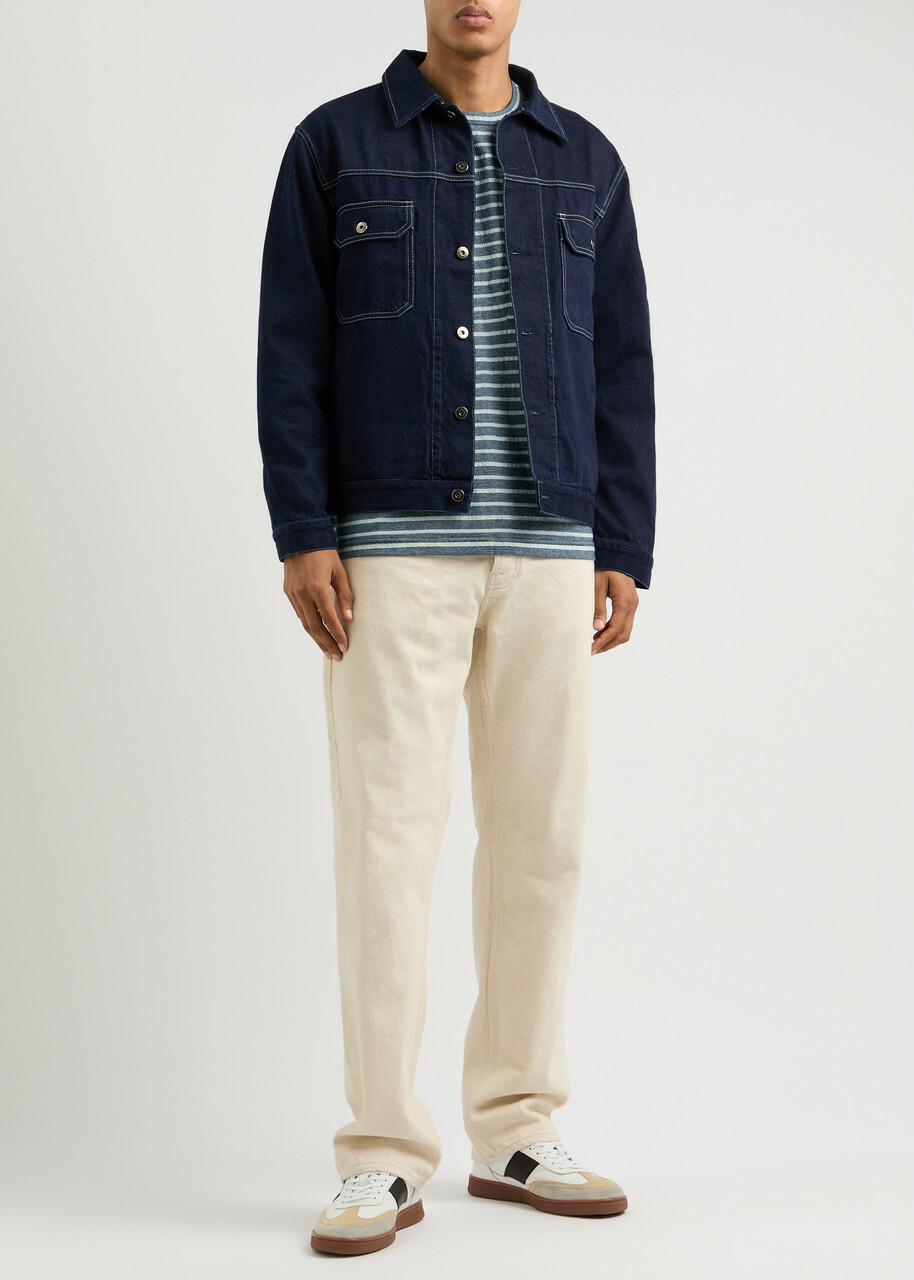 Universal Works Denim Jacket Navy Universal Works