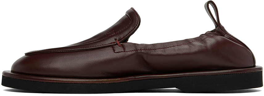 Studio Nicholson Burgundy Donovan Loafers Studio Nicholson