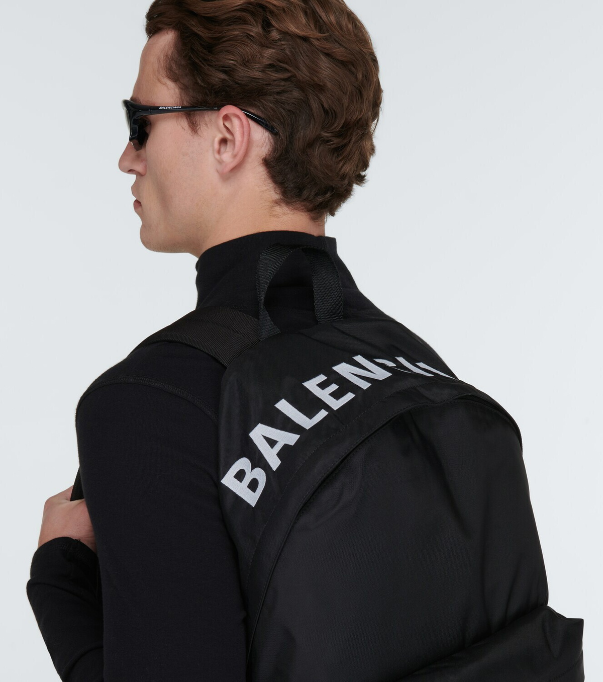 Balenciaga Wheel logo backpack Balenciaga