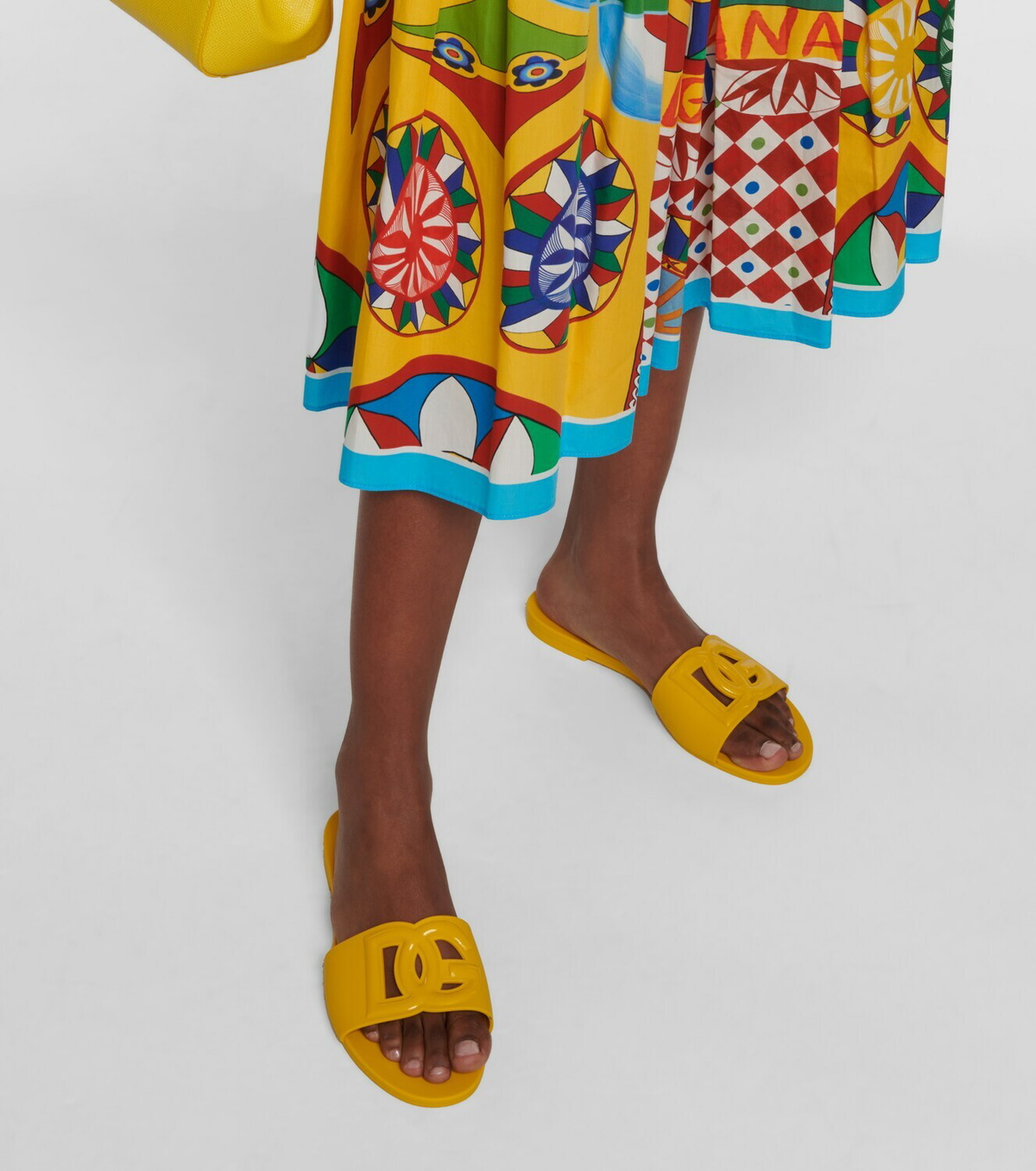 Dolce&Gabbana DG cutout slides Dolce & Gabbana