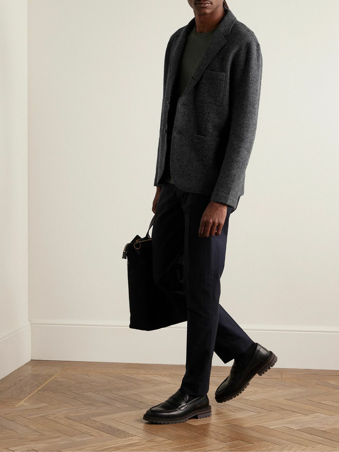 Club Monaco - Wool-Felt Chore Jacket - Gray Club Monaco