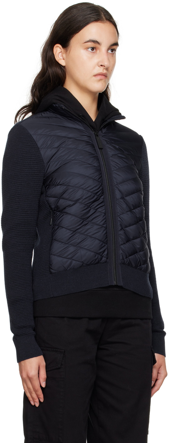 Canada Goose Navy HyBridge Down Jacket Canada Goose
