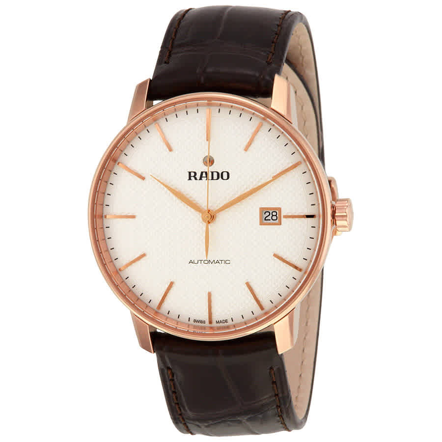 Rado Coupole Classic XL White Dial Automatic Mens Watch R22877025 Rado