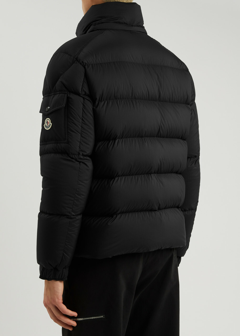 Moncler Vezere Quilted Shell Jacket Black Moncler