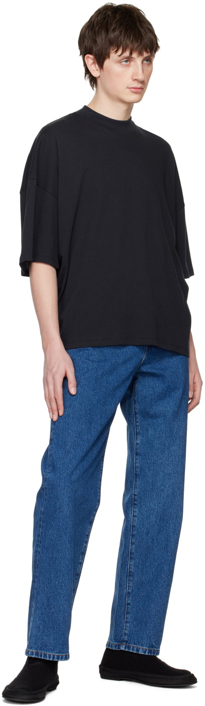 The Row Navy Dustin T-Shirt The Row