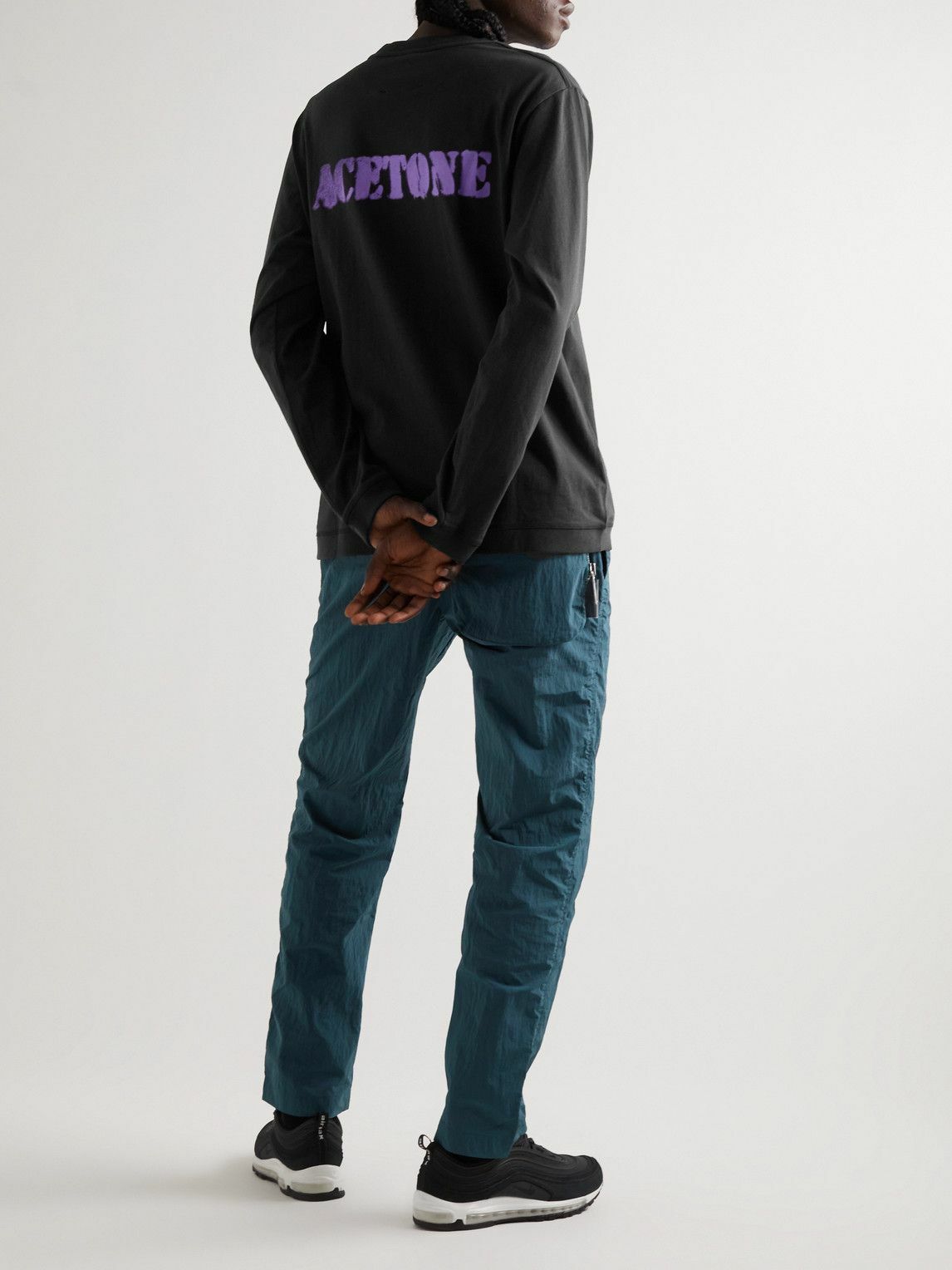 HAYDENSHAPES - Shapers Logo-Embroidered Printed Cotton-Jersey T-Shirt ...