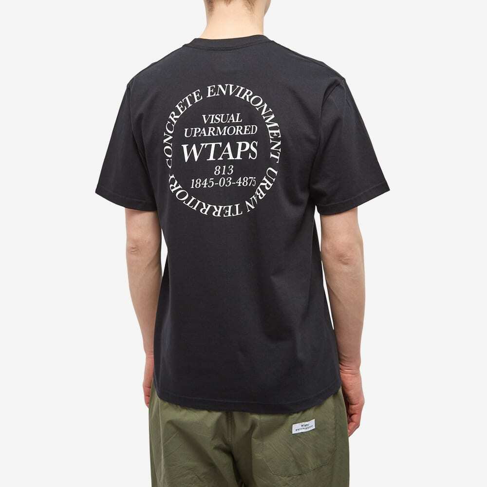 WTAPS Men's Urban Transition T-Shirt in Black WTAPS