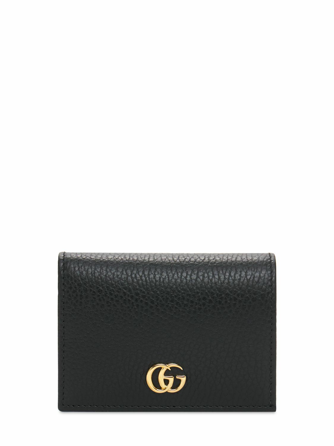 GUCCI - Leather Card Case Wallet Gucci