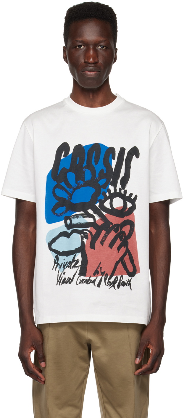 Paul Smith White 'Cassis' T-Shirt Paul Smith