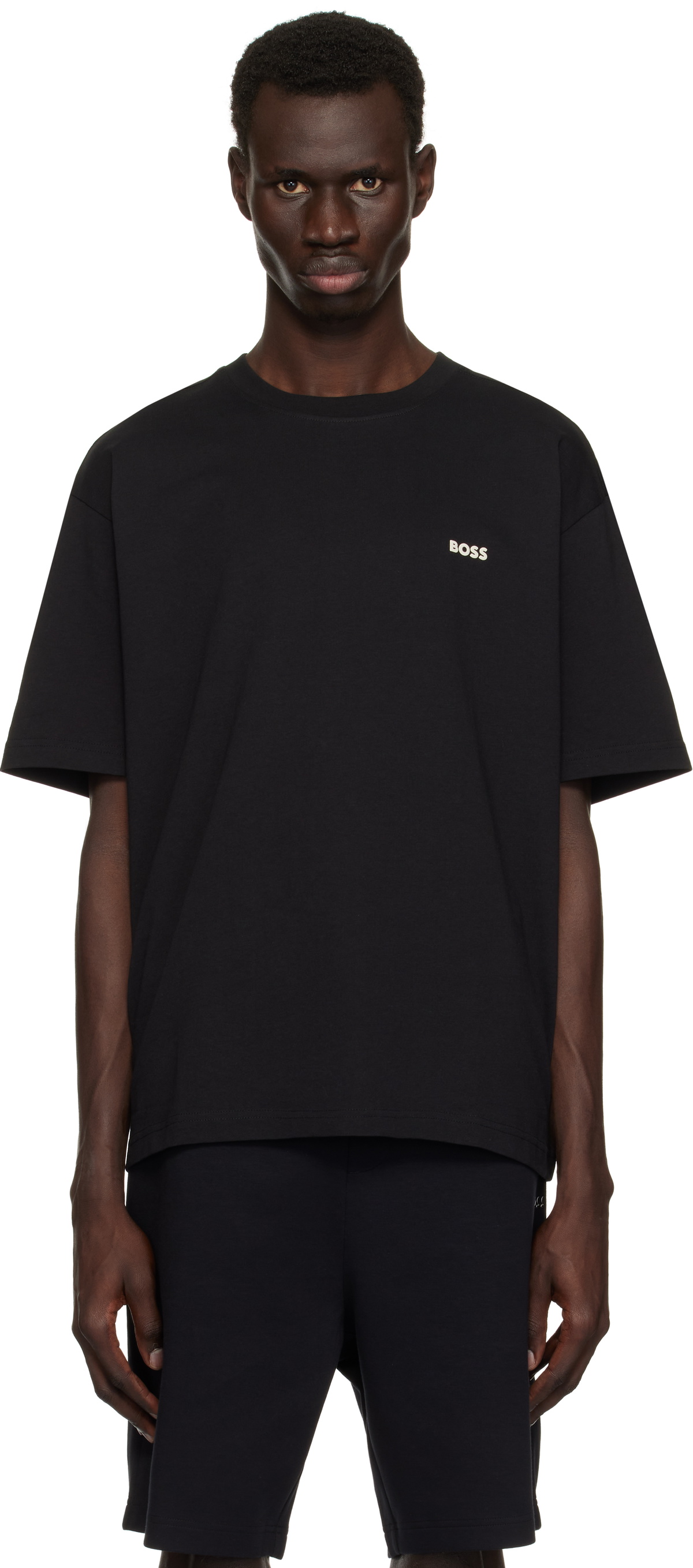 BOSS Black Seasonal Rear Print T-shirt BOSS