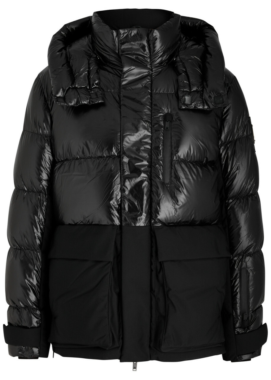 Moose Knuckles Adams Quilted Shell Jacket Black Moose Knuckles