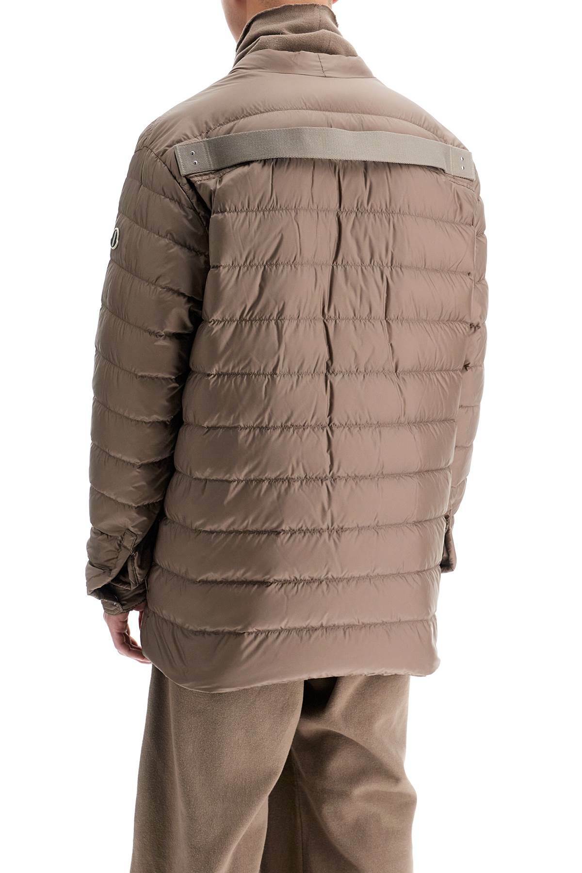 MONCLER X RICK OWENS quilted boxy Grey Moncler