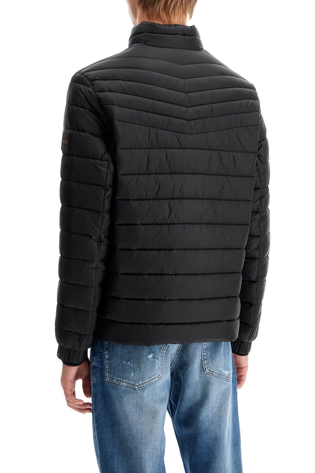 BOSS water-repellent padded Black BOSS