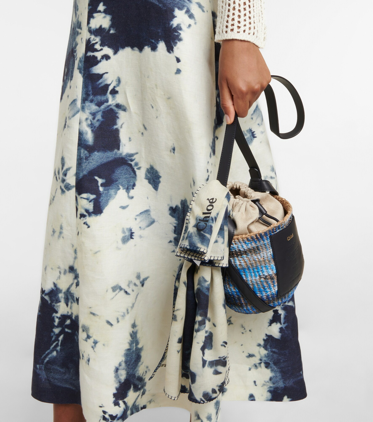 Chloe - Tie-dye wool and silk scarf Chloe