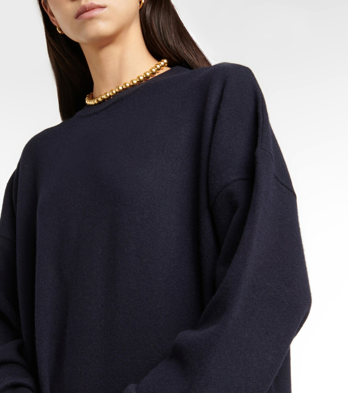 Extreme Cashmere - N°106 Weird cashmere-blend sweater dress extreme ...