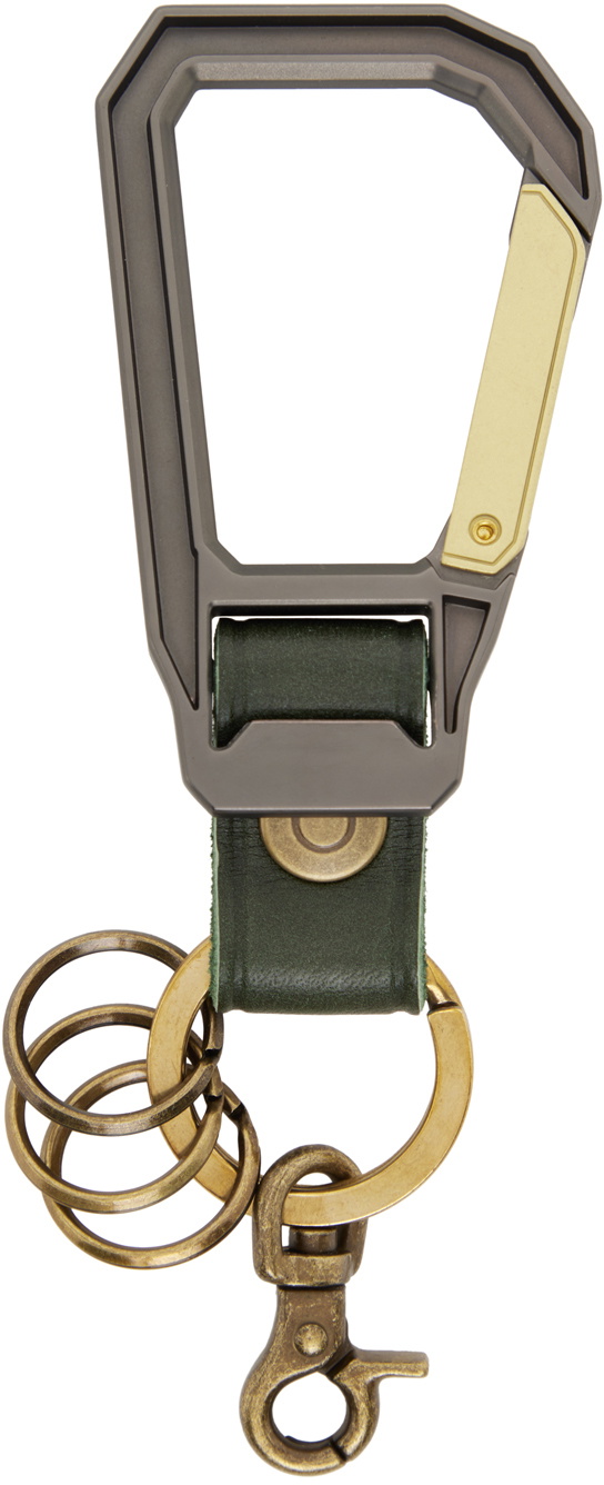 master-piece Green Carabiner Keychain Master-Piece Co