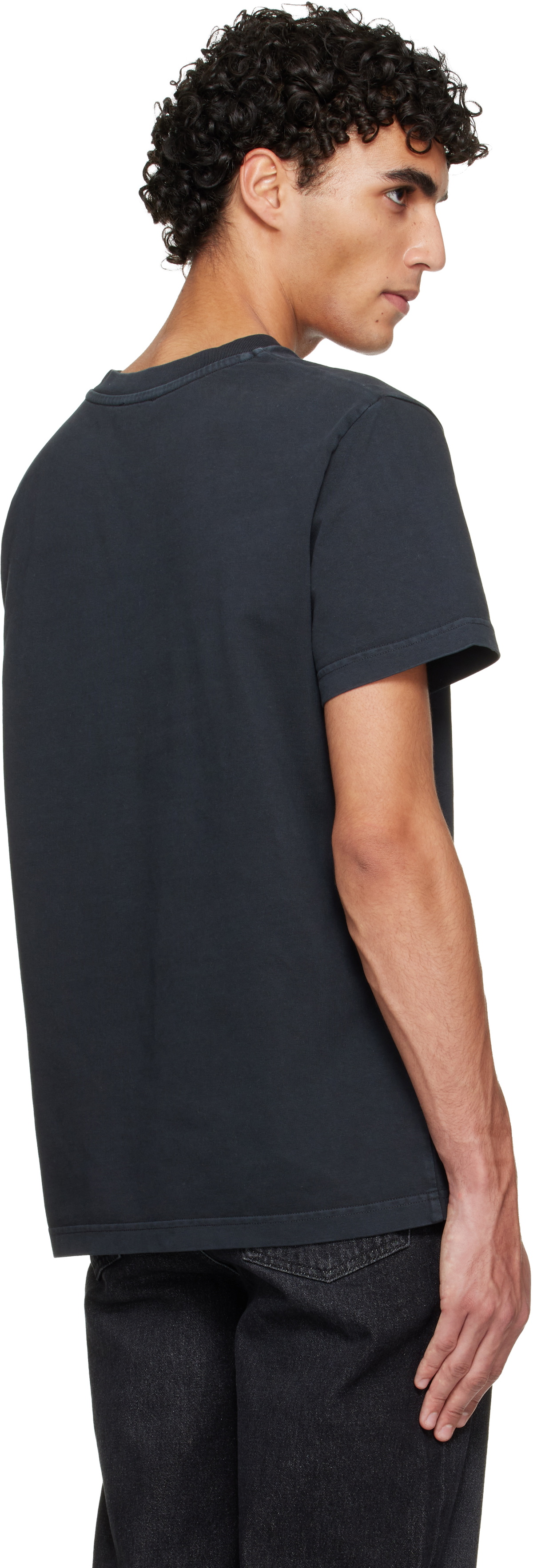 A.P.C. Black Standard Grand 'VPC' T-shirt A.P.C.