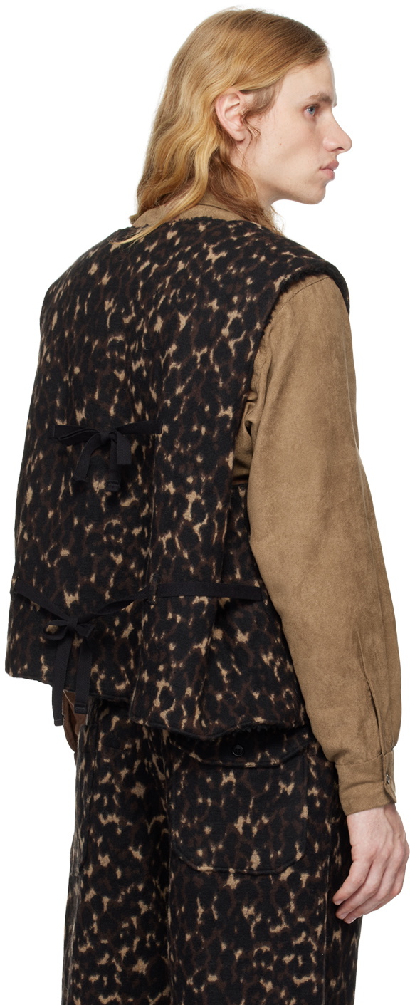 Engineered Garments Brown Over Vest Engineered Garments