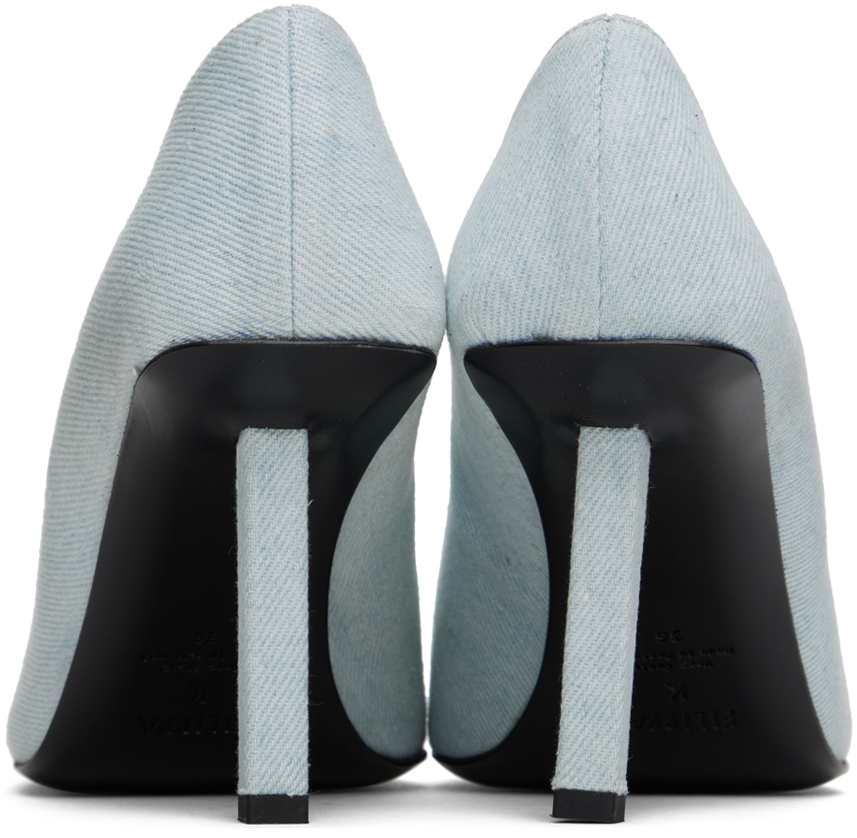 Filippa K Blue Pointy Heels Filippa K