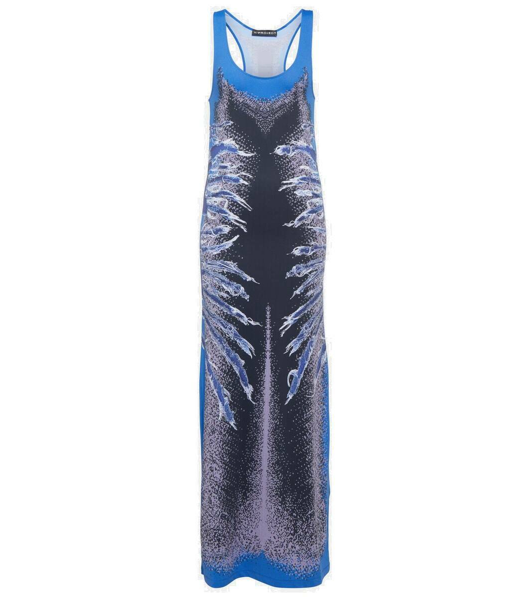 Y/Project Printed maxi dress Y/Project