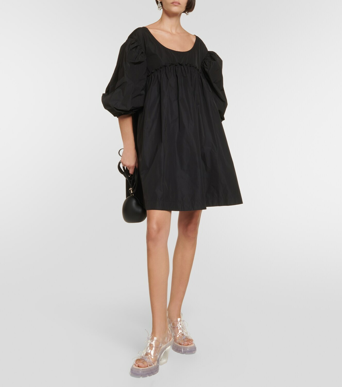 Simone Rocha Micro Heart leather shoulder bag Simone Rocha