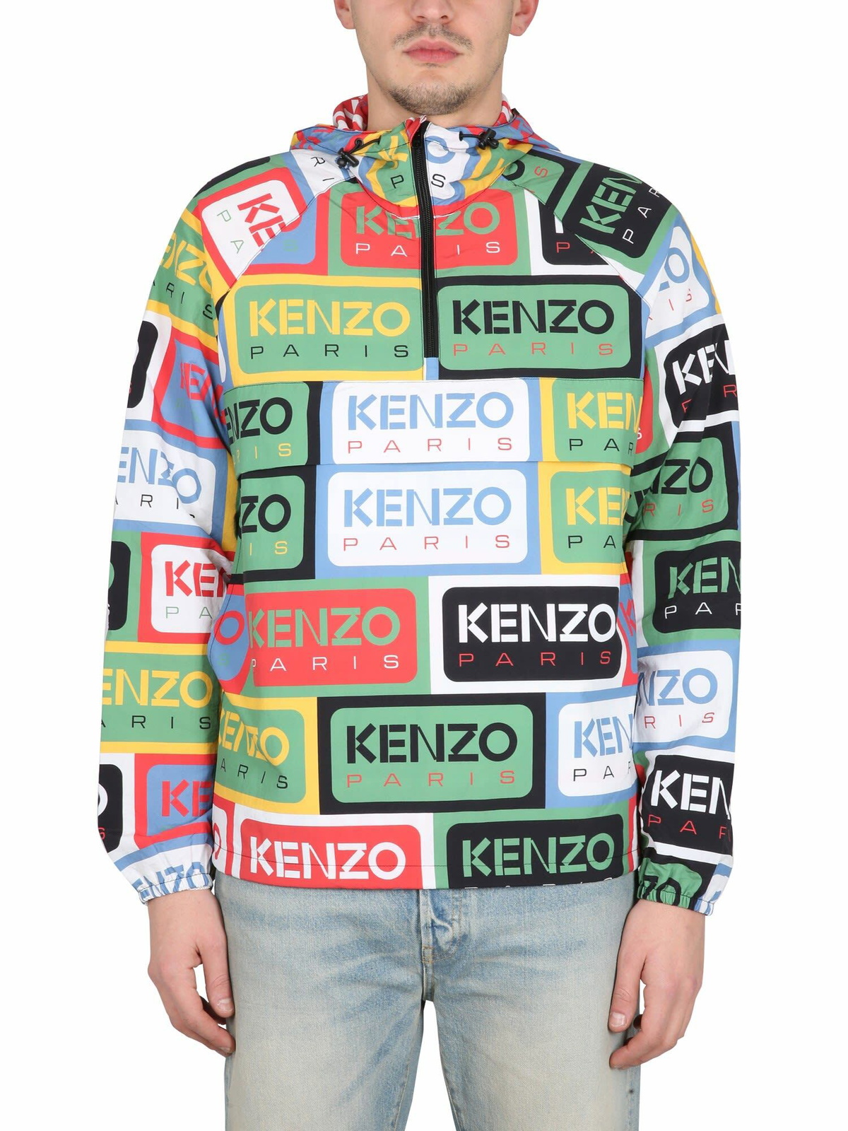 Kenzo Labels Windbreaker Jacket Kenzo