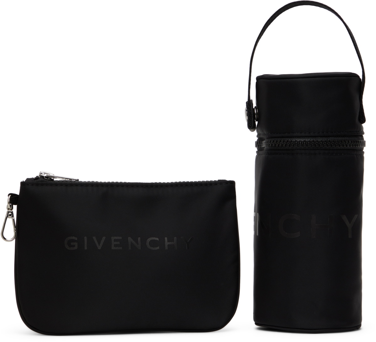 Givenchy Baby Black Logo Changing Bag Set Givenchy