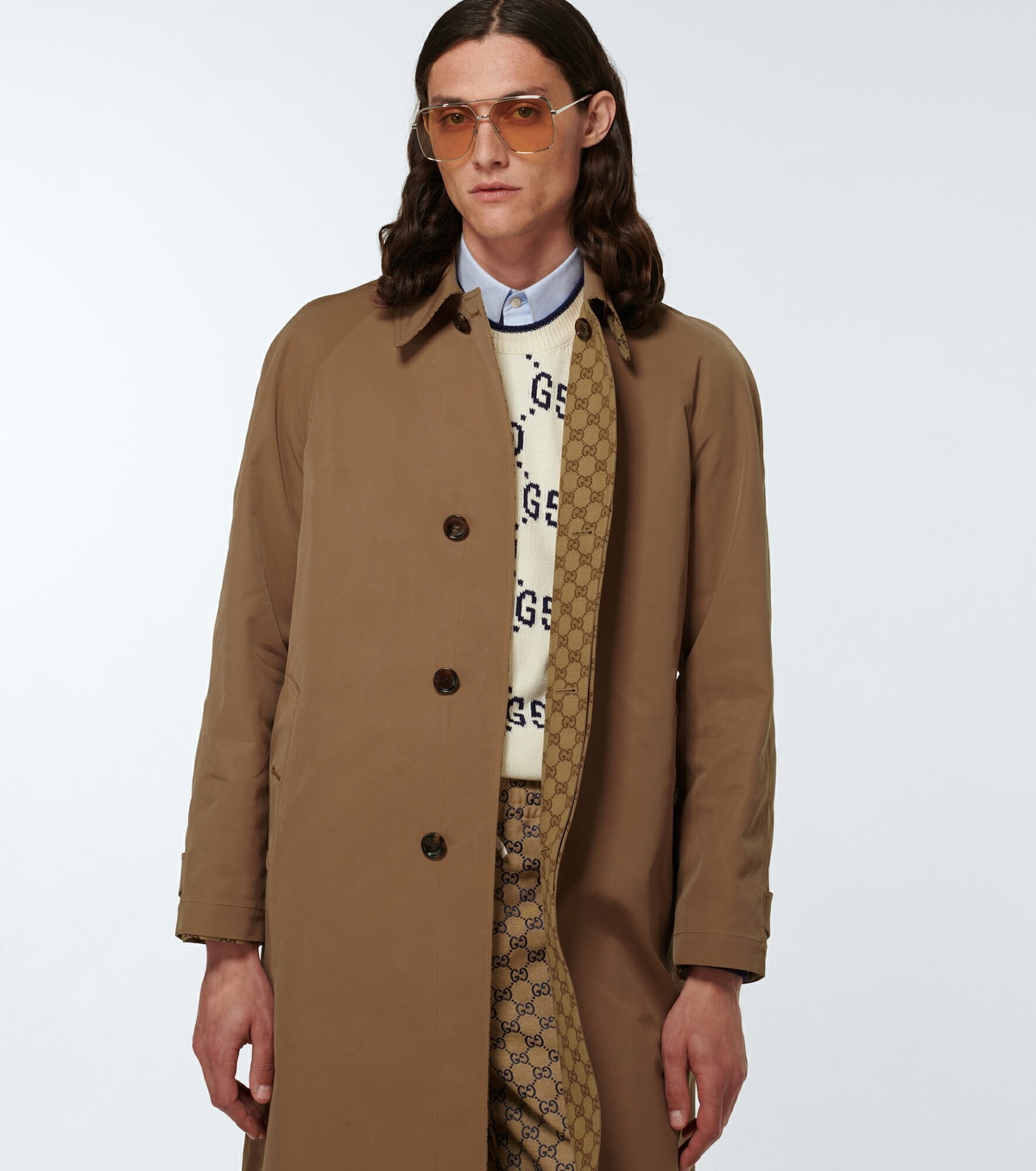 Gucci - GG trench coat Gucci