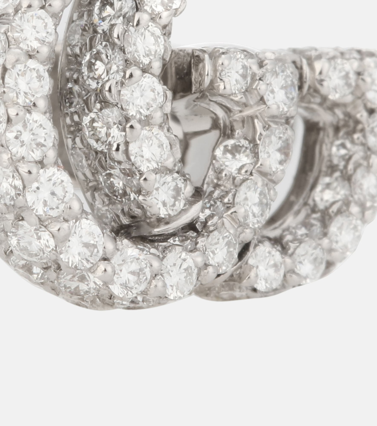 Gucci - Double G 18kt gold and diamond ear cuff Gucci