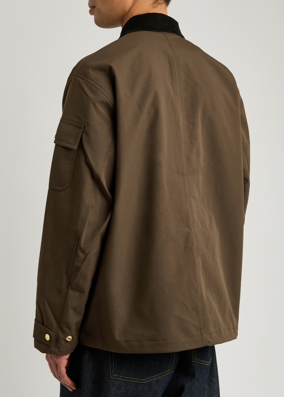 Carhartt Wip Clapton Nylon Jacket Khaki Carhartt WIP