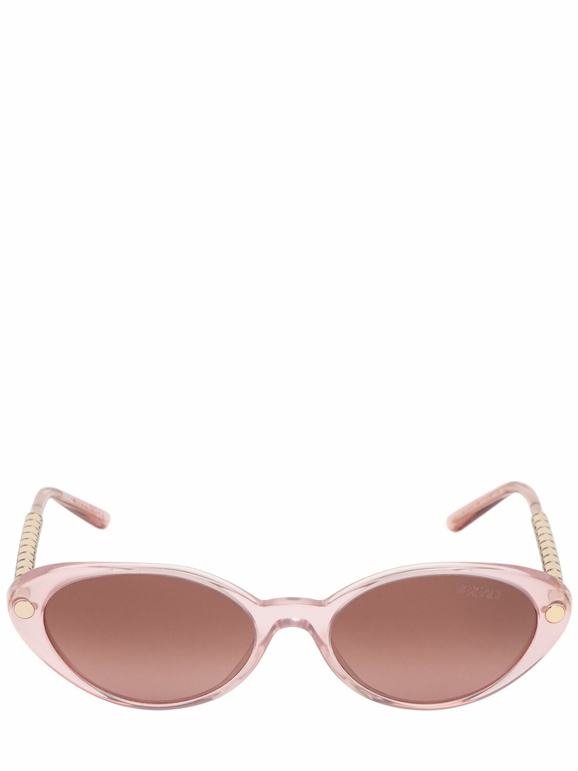 VERSACE Round Acetate Sunglasses Versace