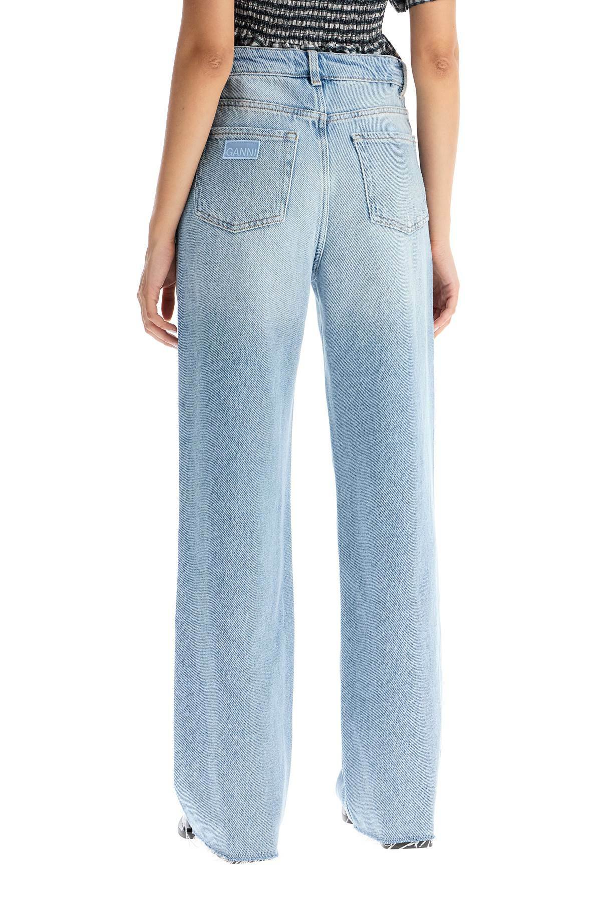 GANNI "heavy overdyed denim jeanz Blue GANNI