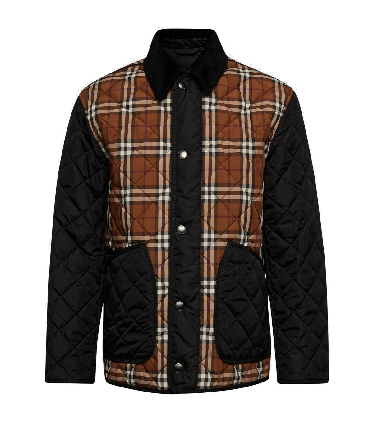 Burberry Checked quilted jacket Burberry