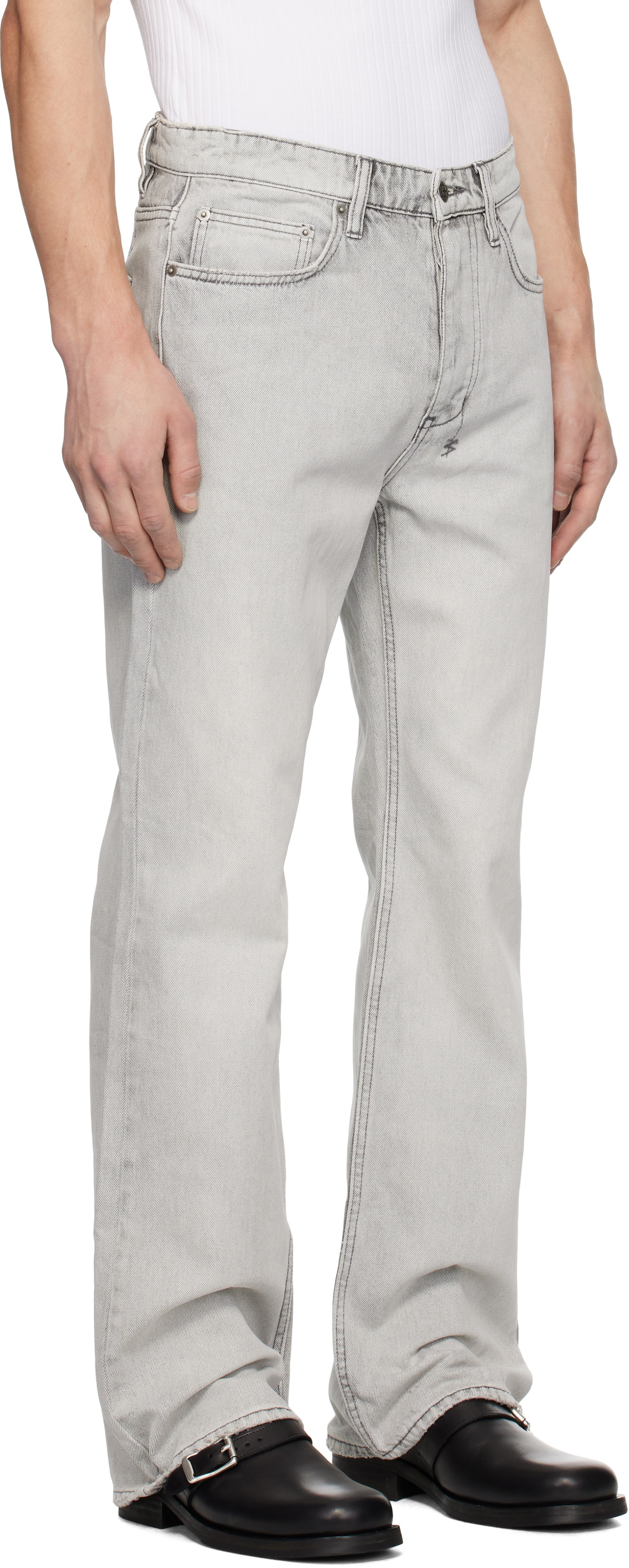 Ksubi White Bronko Snow Jeans Ksubi