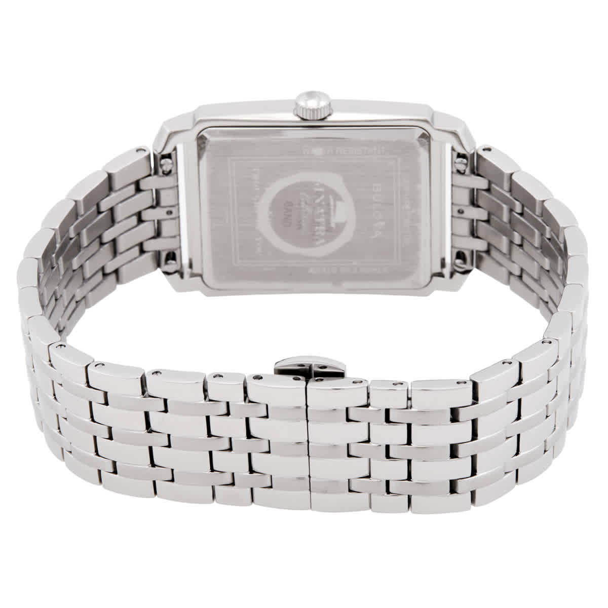 Bulova Frank Sinatra The Very Thought Of You Quartz Black Dial Watch ...