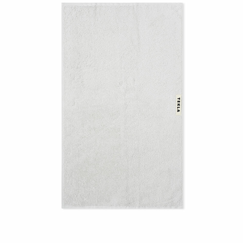 Tekla Fabrics Organic Terry Hand Towel in Lunar Rock Tekla Fabrics