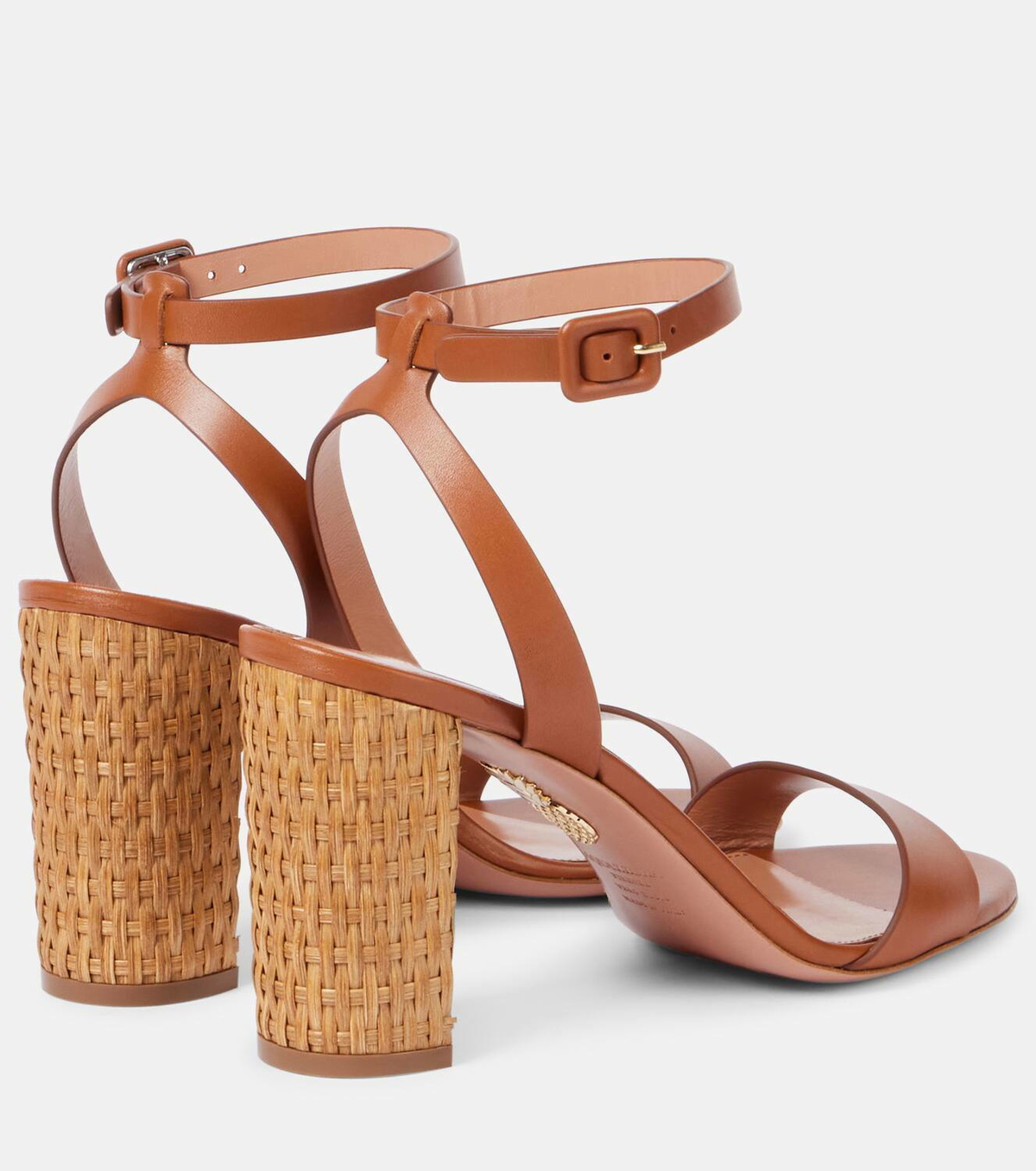 Aquazzura Sunseeker 85 leather sandals Aquazzura