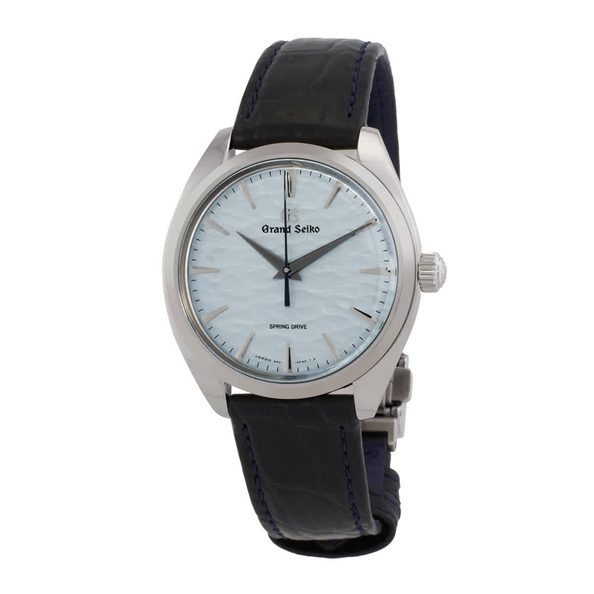 Grand Seiko Elegance Spring Drive ''Omiwatari'' Hand Wind Blue Dial ...